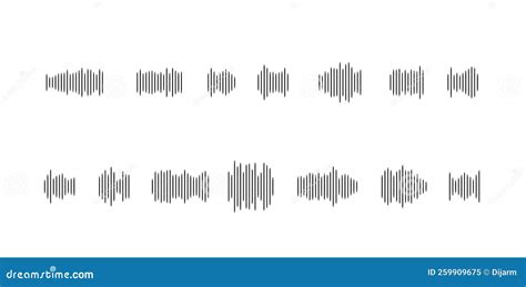 Sound Waveform Icon For Music Player Podcasts Video Editor Voise