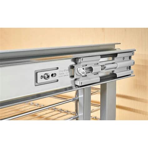 REV A SHELF 18 Three Tier Organizer With Soft Close Chrome Rev A Shelf 5PSP3 18SC CR