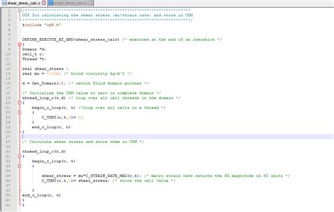 Error In Computing Shear Stress