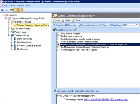 How To Avoid Messages Generated By Auto Responder Getting Signatures From Signature Manager