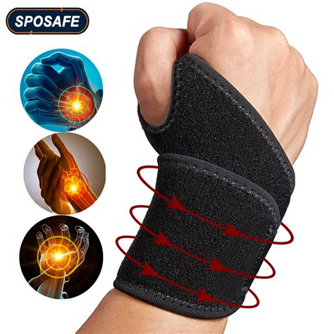 Jiufeng Fashion Sports Adjustable Wrist Compression Wrap Elastic Wrist