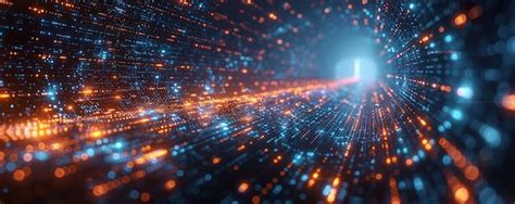 Premium Photo Dynamic Simulations Of Data Interactions Wallpaper