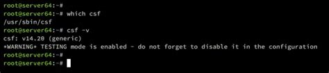 How To Install Csf Config Server Firewall On Debian 12