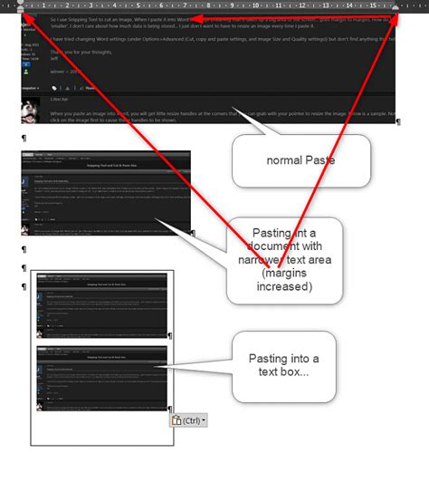 Snipping Tool And Cut Paste Size Windows 10 Forums