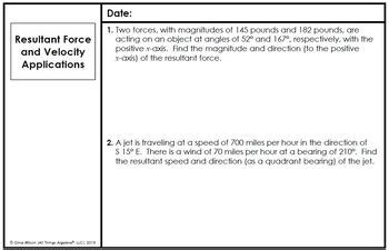 PreCalculus Warm Ups By All Things Algebra Teachers Pay Teachers