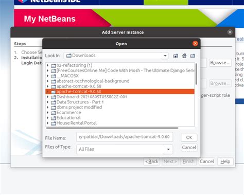 How To Connect Apache Tomcat To Apache Netbeans Ide Dev Community