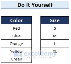 How To Create Cross Join In Excel Simple Ways ExcelDemy