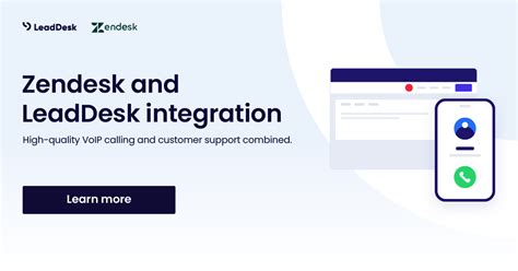 Zendesk And LeadDesk Integration