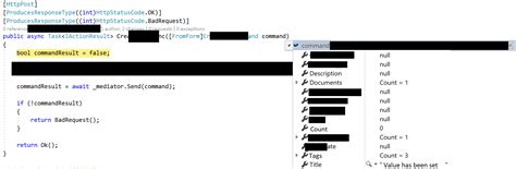 C Postman Form Data To ASP NET Core 2 2 Controller Not Binding To Command With Private