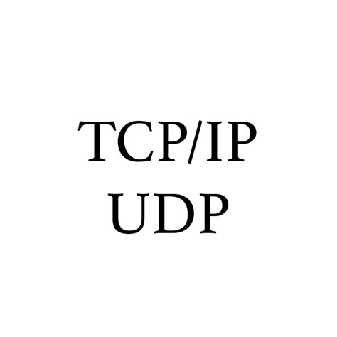 tcp ip udp