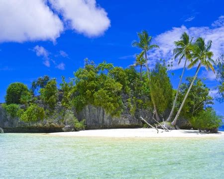 Rock Island Republic Of Palau Beaches Nature Background Wallpapers On Desktop Nexus Image