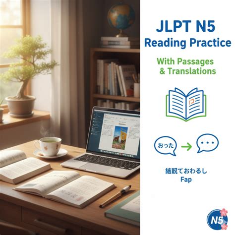 Jlpt N5 Reading Practice With Passages And Translations Jlpt Samurai