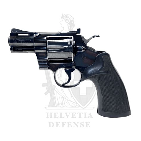 Colt Python 2 5 Double Action 357mag Revolver From His Royal Highness