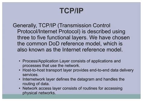 introduction to tcp ip linux networking ppt