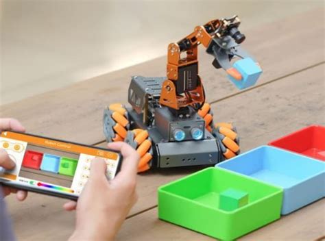 Hiwonder Raspberry Pi 4b Masterpi Intelligent Vision Robot Robotic Gizmos