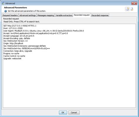 Record A Websocket Request