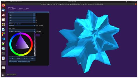 Flow Render Engine Supershapes Tool