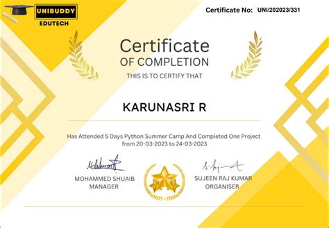 Karunasri R On Linkedin Python Codingcamp Pythonprogramming Learning Unibuddyedutech