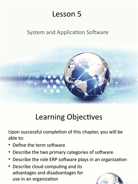 lesson 5 system and application software pdf application software