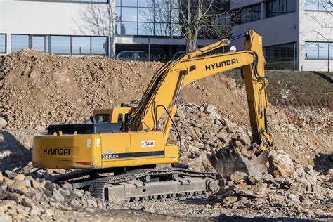 Hyundai R 360 Lc 7a Construction De La Phase 1 Du Programm Flickr
