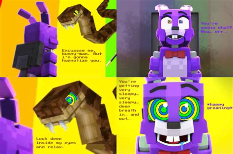 Bonnie Hypnotized By Kaa Minecraft Version By Tazyanadevil On Deviantart