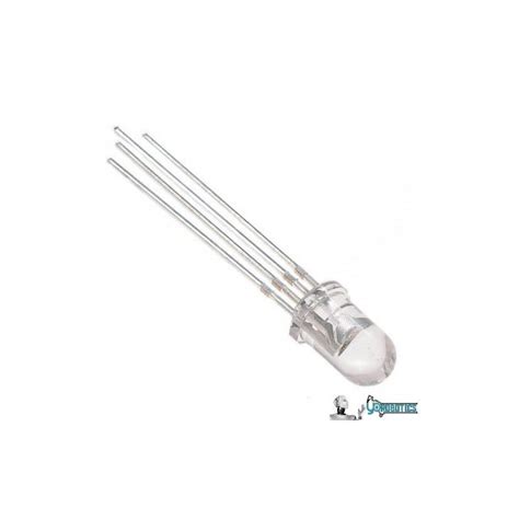 Led Rgb Difuso Catodo Comun 5mm X 10 Unidades Generico