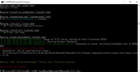 Syntaxerror Use Of Reserved Word Class · Issue 388 · Wavesplatform