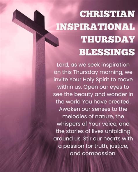 150 Thursday Blessings And Prayers For Gods Guidance And Joy