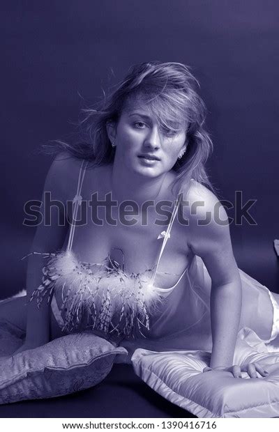 Sexy Plus Size Model Posing Lingerie Stock Photo Shutterstock