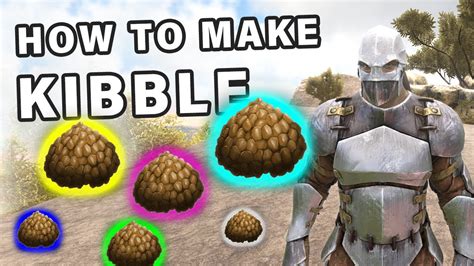 How To Make KIBBLE In Ark Ark YouTube