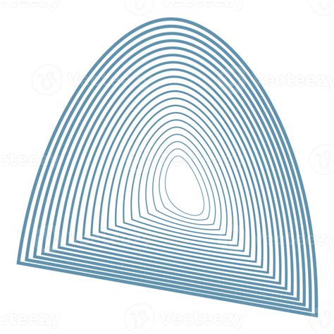 Beautiful Curved Lines Pattern Blended Together PNG