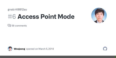 access point mode · issue 6 · gnab rtl8812au · github