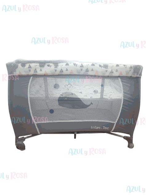 ND2102 MOSQUITERO PARA CORRAL INFANTEC - Azul y Rosa