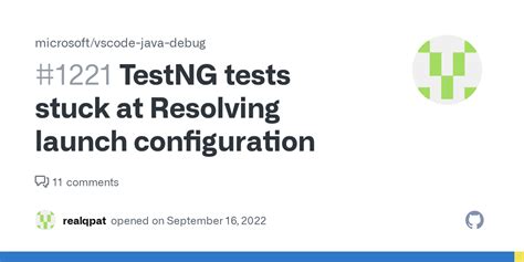 Testng Tests Stuck At Resolving Launch Configuration · Issue 1221