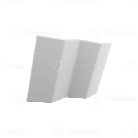 3d Render White Paper 3d Rendering Blank Paper 3d Rendering Blank