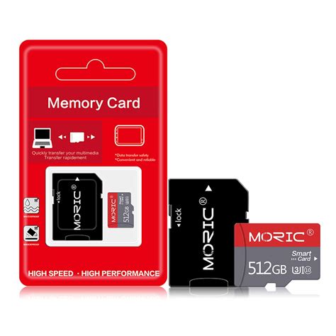 512GB Micro SD Card With Adapter 512GB High Speed Memory Card Class 10 For Game Console Android