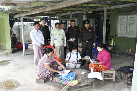 မုံရွာမြို့တွင် ၂ဝ၂၄ ခုနှစ်၊ လူဦးရေနှင့် အိမ်အကြောင်းအရာ သန်းခေါင်စာရင်းကောက်ယူခြင်း တတိယနေ့ ကွင