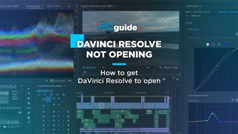 how to fix davinci resolve not opening pc guide