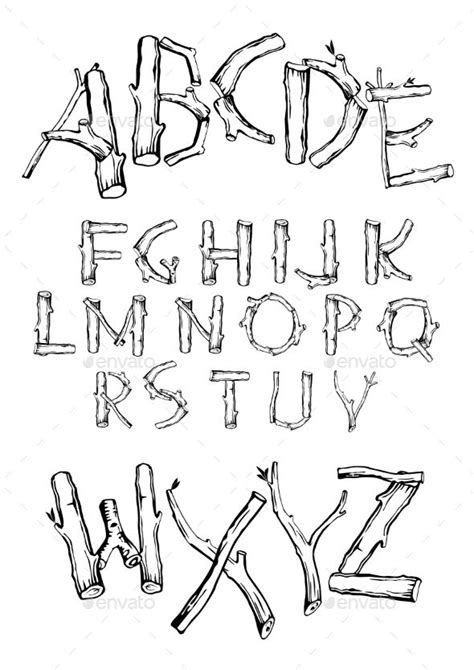 Tree Branch Font A New Quantitative Approach To Tree Attributes
