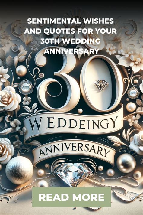 Sentimental Wishes And Quotes For Your 30th Wedding Anniversary Happy