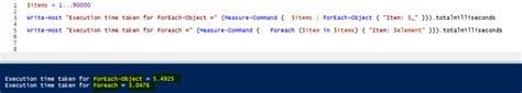 Performance Comparison Between Foreach Loop And Foreach Object Using