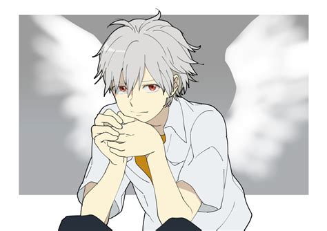 Nagisa Kaworu Neon Genesis Evangelion Drawn By Regain Danbooru