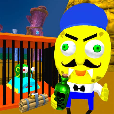Sponge Neighbor Escape 3d Play Now Online For Free