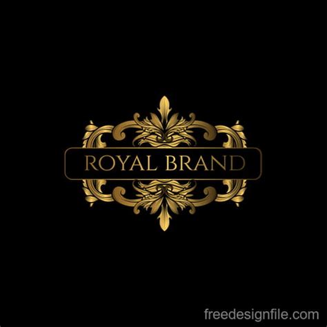 럭셔리 로얄 로고 디자인 벡터 Eps Uidownload
