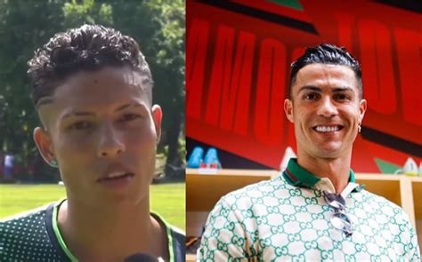 Cristiano Ronaldo Joven Asegura Ser La Copia Del Futbolista Portugués