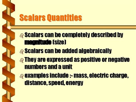 Physics And Physical Measurement Topic 1 3 Scalars