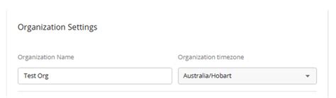 Setting Timezone Workflow86 Documentation