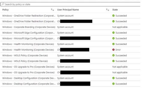 Device Configuration Policy Duplicates System Accountupn Rintune