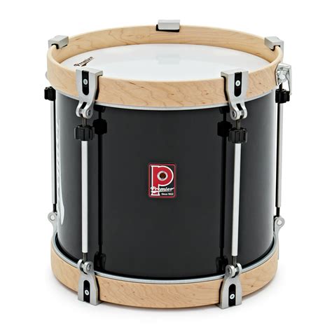 Premier Tambor Tenor Profesional De 15 X 12 Ebony Negro Gear4music