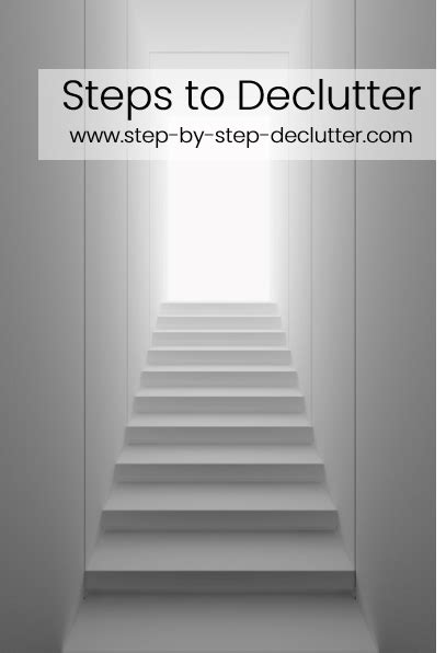 Steps To Declutter Step By Step Declutter